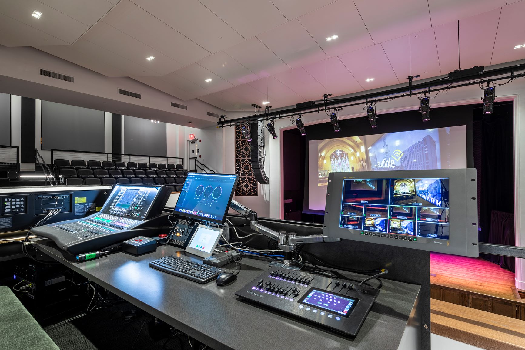 audible audio visual control center – Presentation Products